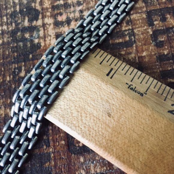 Jewelry | Vintage Silver Flat Chain Bracelet | Poshmark